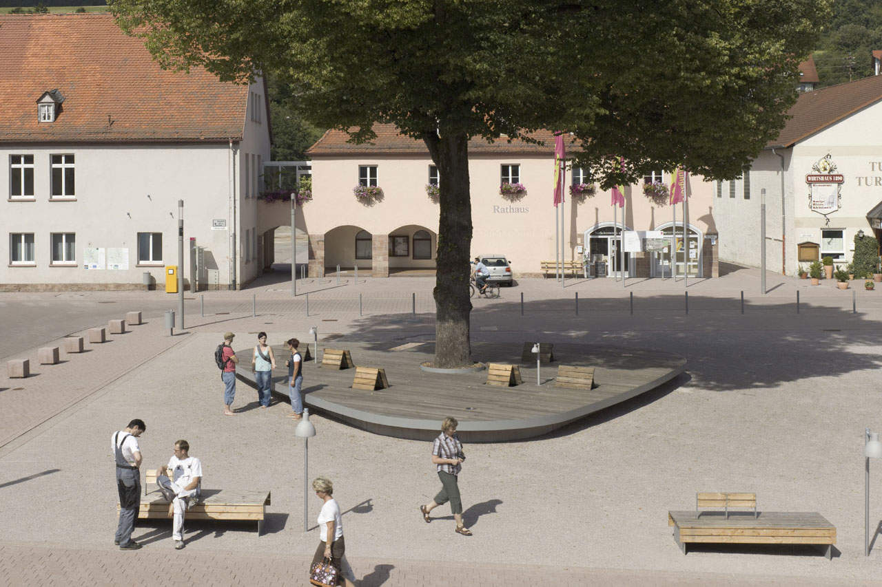 Marktplatz in Frammersbach – HOLL | WIEDEN | PARTNERSCHAFT